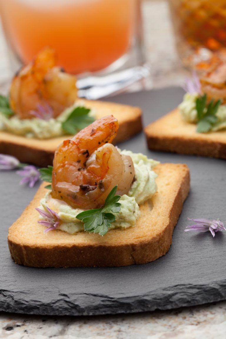 » Shrimp & Avocado Toast