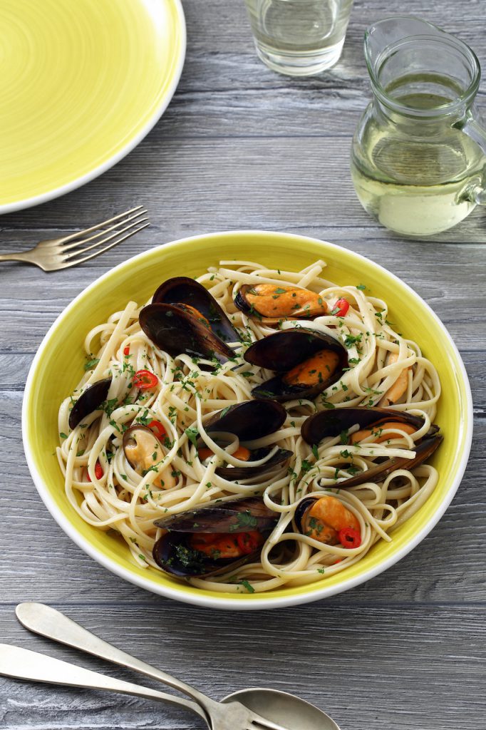 » Mussel Linguine